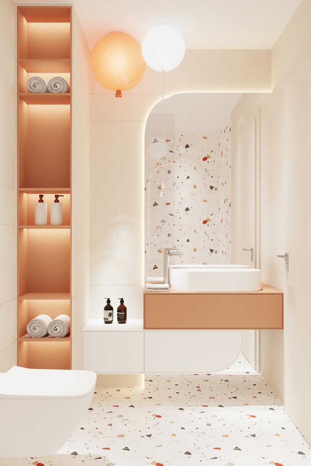 17 Soluciones Ingeniosas para Baños Pequeños sin Ventana que Te Encantarán