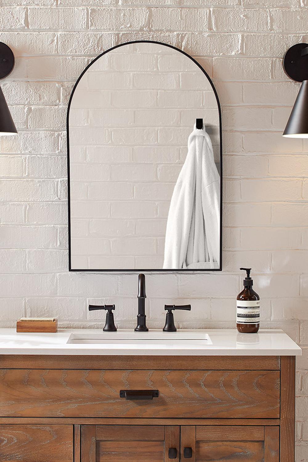 16 Bathroom Vanity Backsplash Ideas to Refresh Your Space