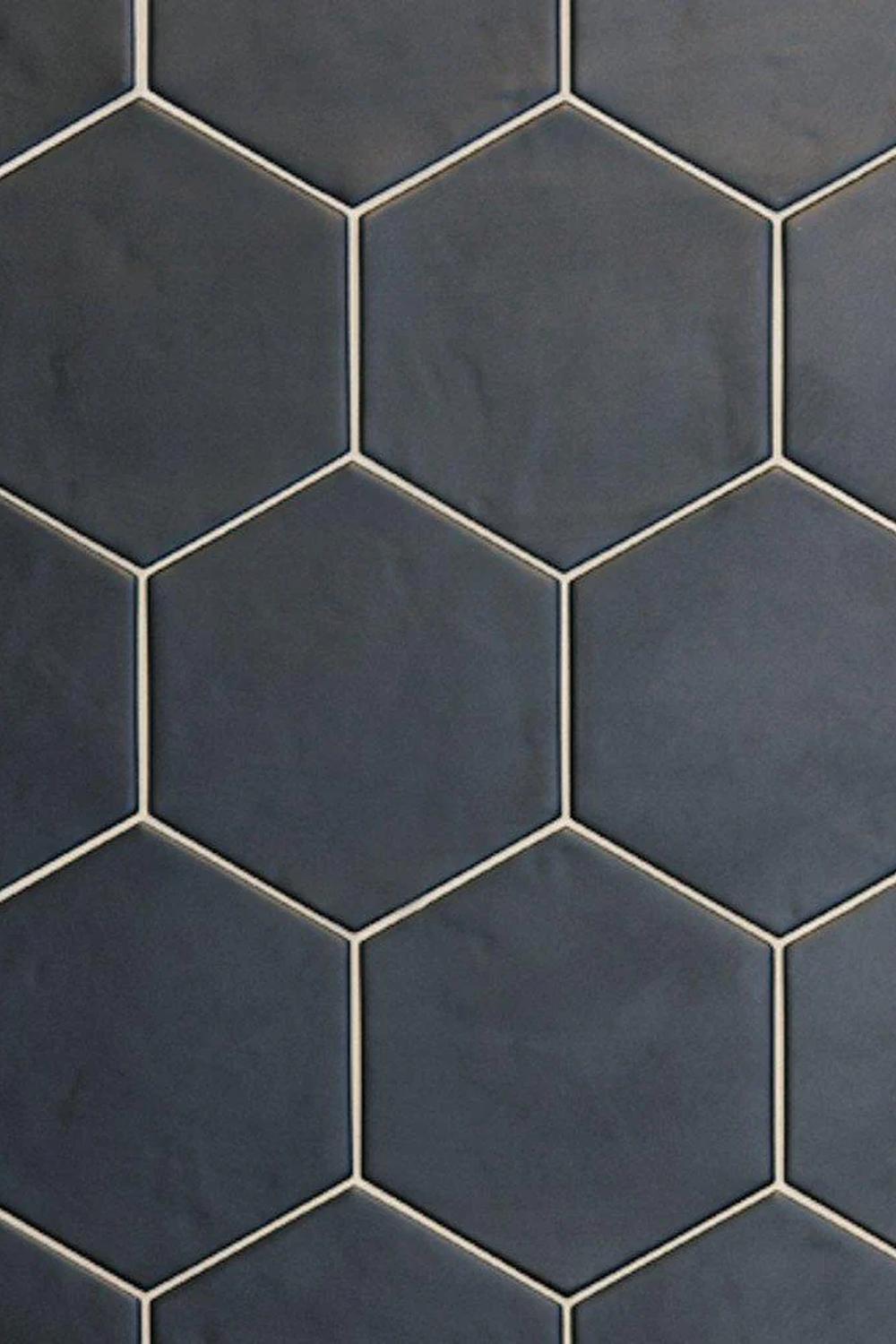 23 Chic Ways to Use Black Hexagon Tiles for a Home Decor Makeover