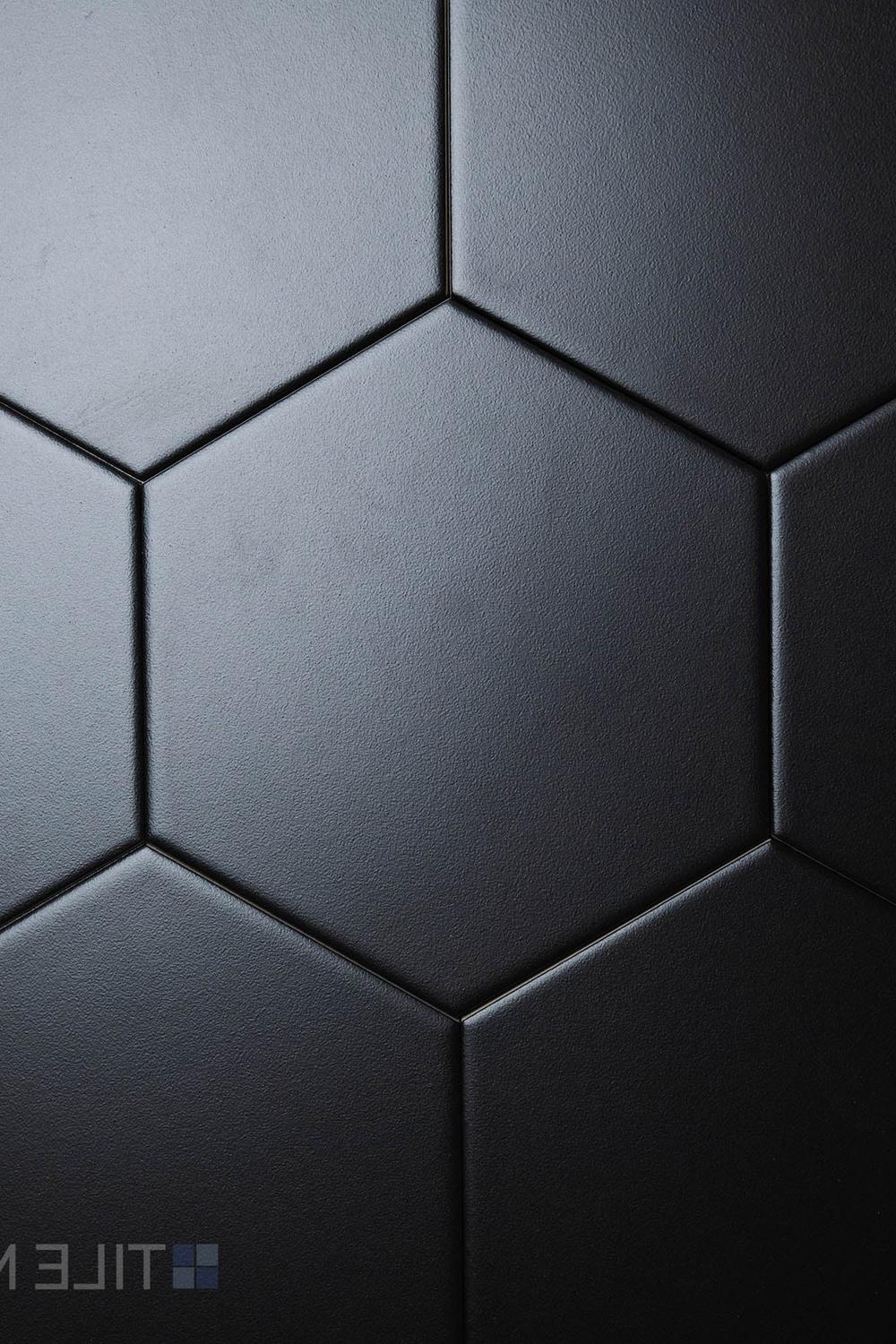 23 Chic Ways to Use Black Hexagon Tiles for a Home Decor Makeover
