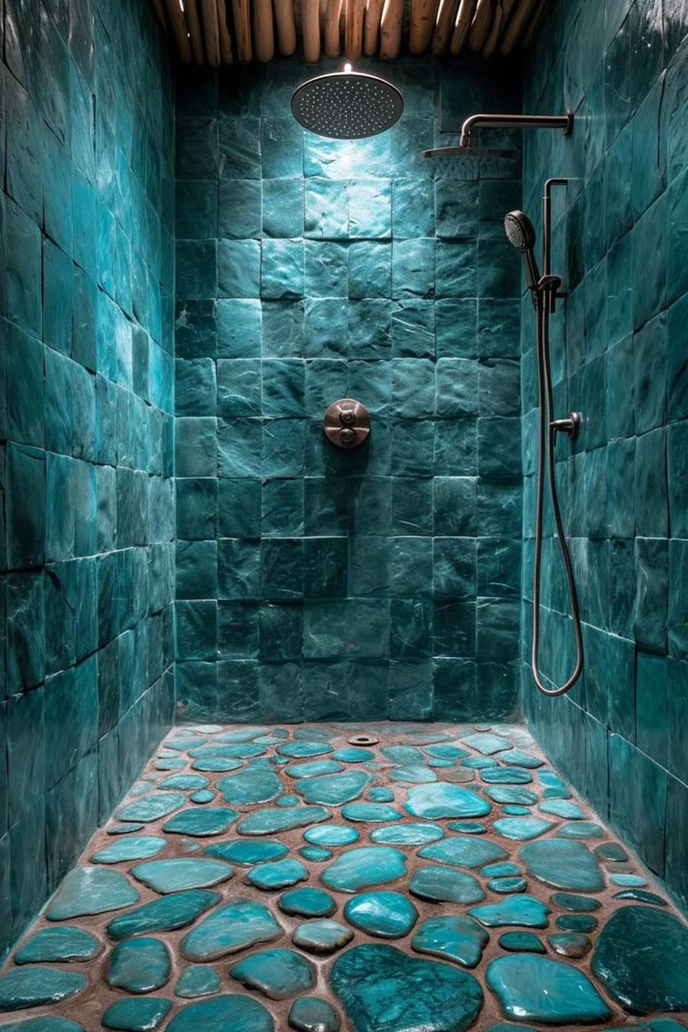 19 Blue Tile Bathroom Inspirations to Refresh Your Space