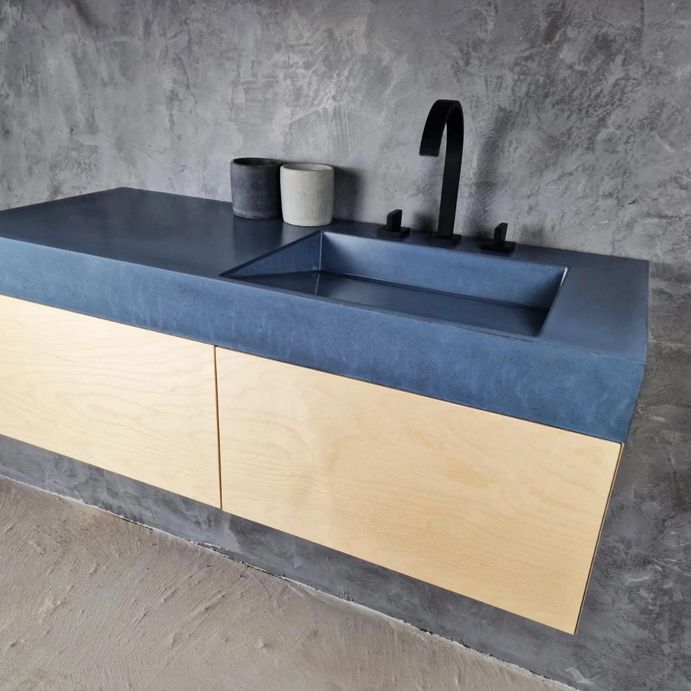 18 Concrete Bathroom Vanity Designs to Inspire Your Renovation