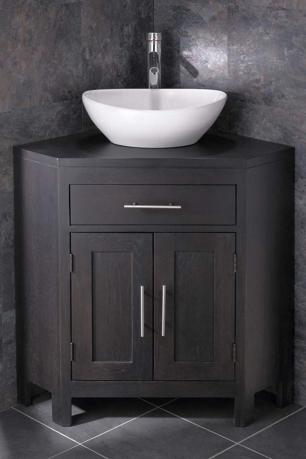 29 Corner Sink Bathroom Designs To Maximize Your Space 29 Corner Sink Bathroom Designs To Maximize Your Space
