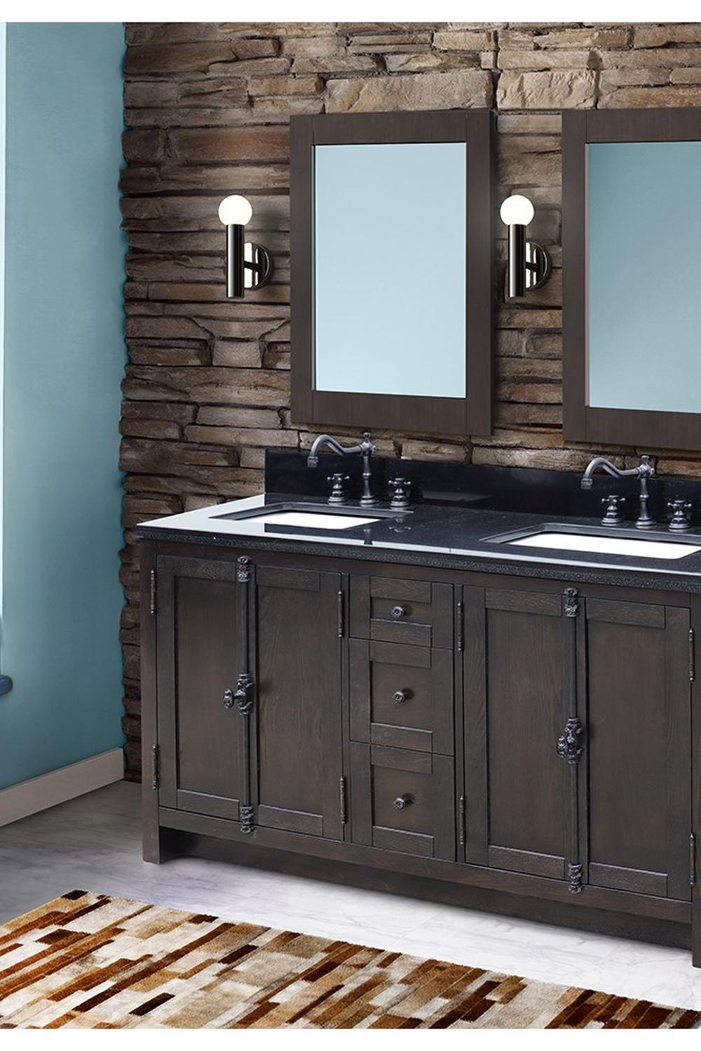 25 Inspiring Dark Brown Vanity Bathroom Designs for a Luxurious Touch