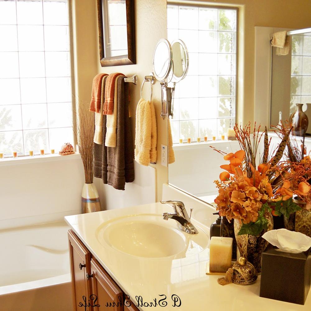 27 Inspiring Ideas for Decorating a Fall Bathroom That Will Warm Your Home