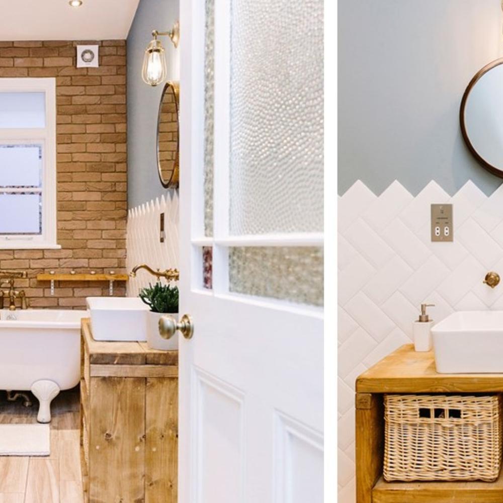 19 Exposed Brick Tile Bathroom Designs to Inspire Your Next Renovation