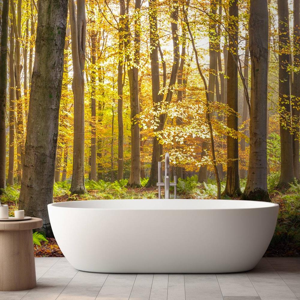 17 Enchanting Forest Bathroom Designs That Bring Nature Indoors