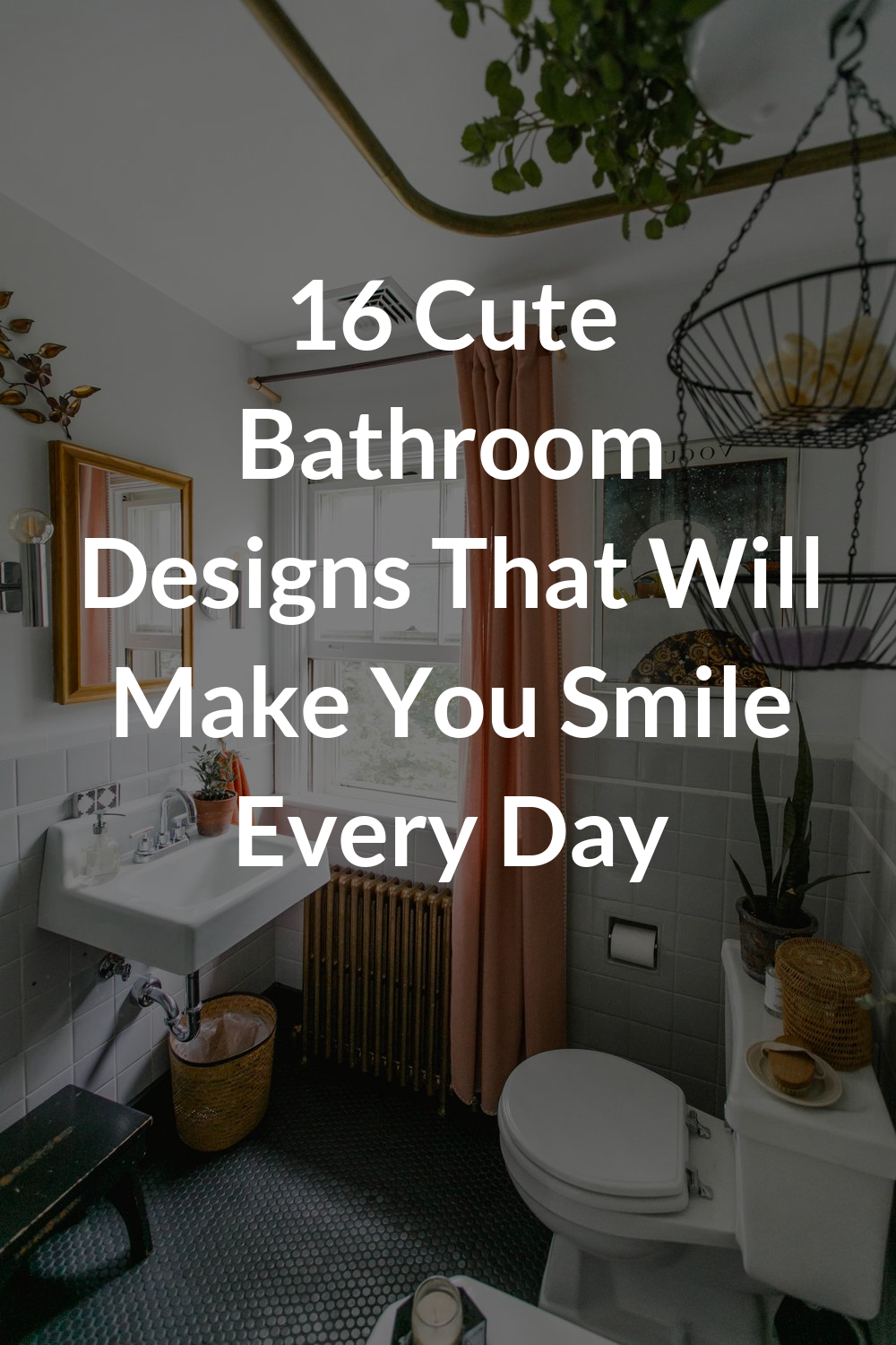 16 Cute Bathroom Designs That Will Make You Smile Every Day