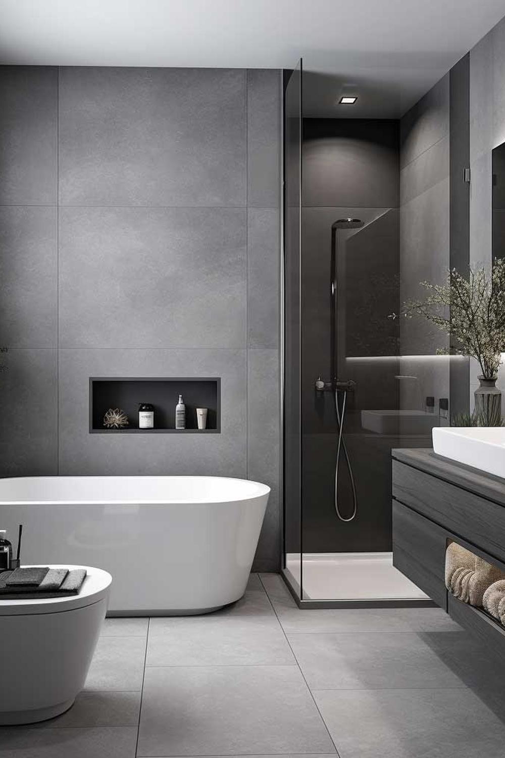 18 Grey Bathroom Ideas to Inspire Your Next Makeover