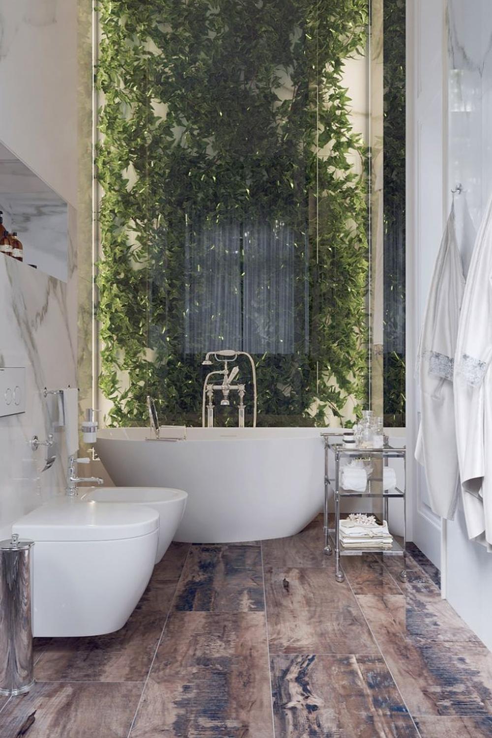 14 Nature-Inspired Bathroom Designs for a Serene Retreat