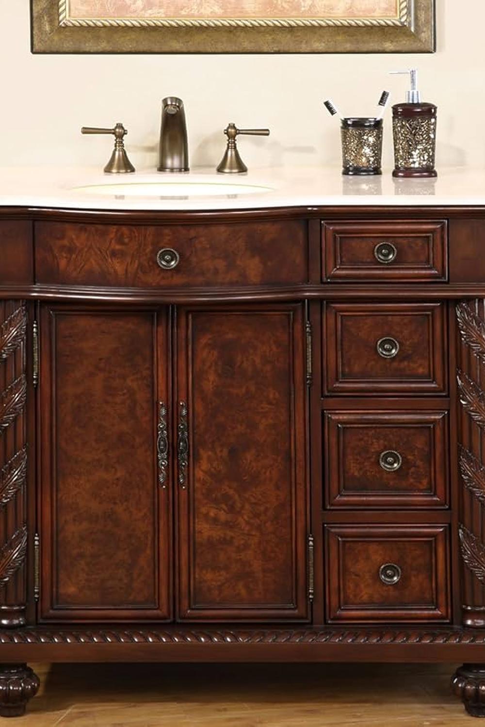17 Off-Center Sink Bathroom Vanity Inspirations You’ll Love