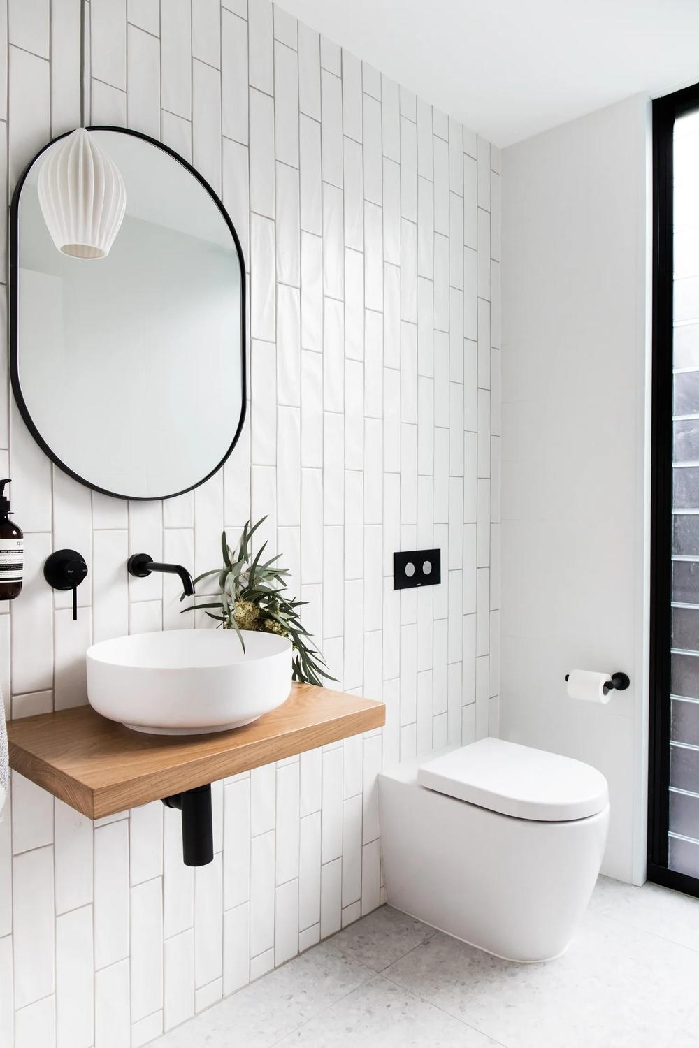 19 Stacked Subway Tile Bathroom Designs to Inspire Your Next Renovation
