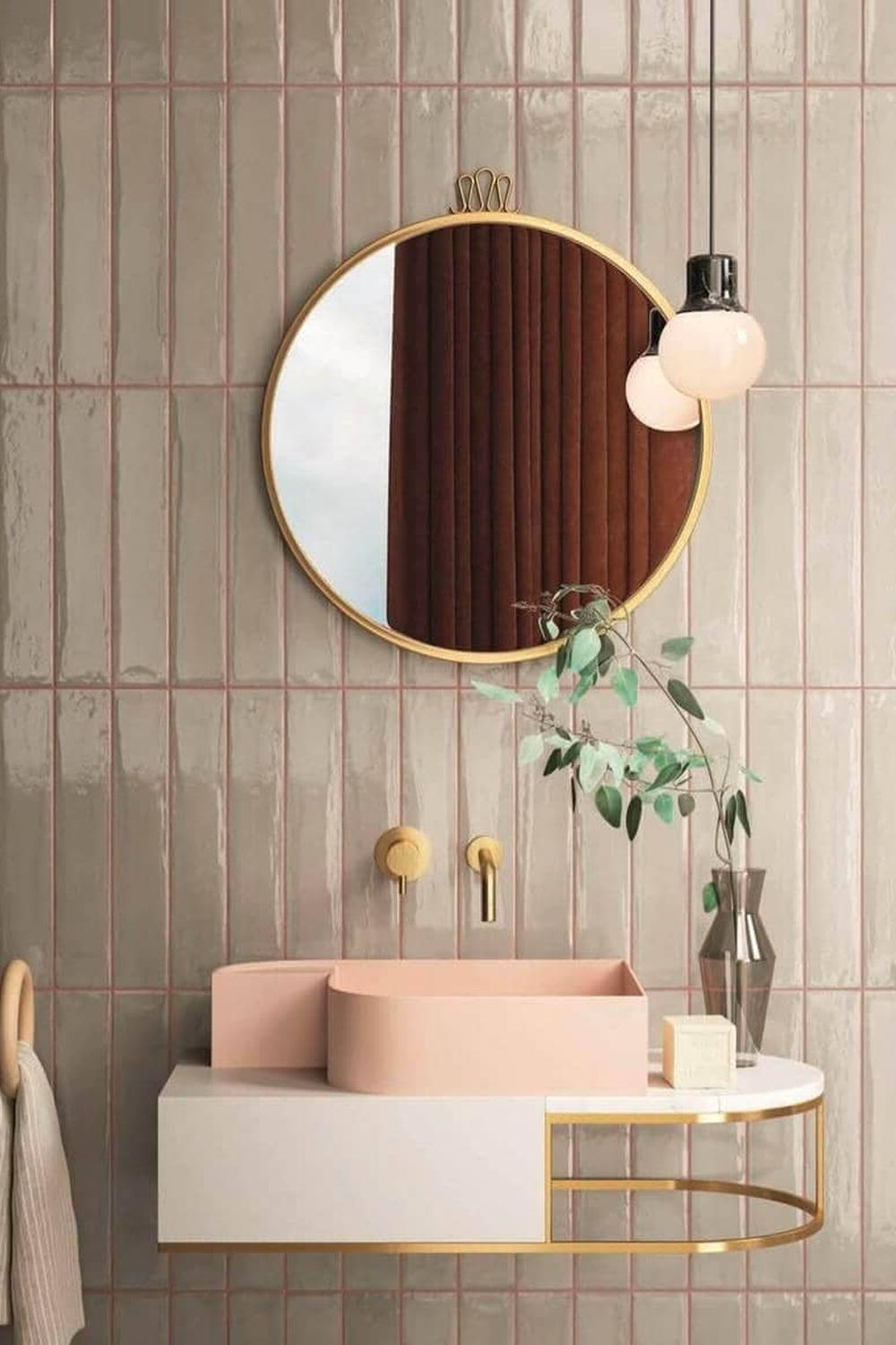 17 Vertical Subway Tile Bathroom Inspirations You'll Love